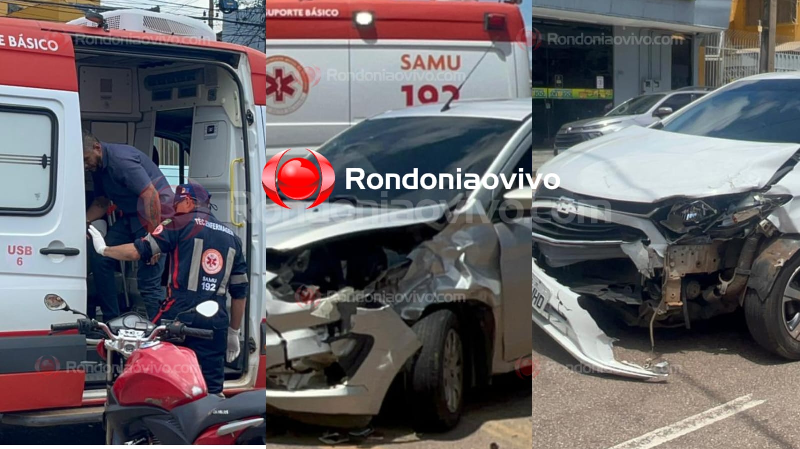 FORTE COLISÃO: Motorista fica ferido após batida entre carros na região ...