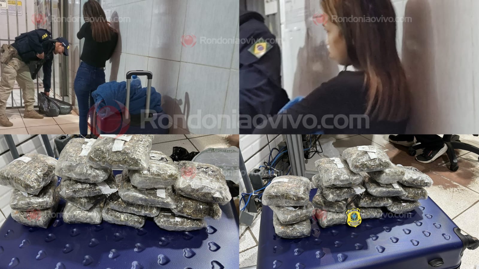 NA BR-364: Jovem é presa com skunk quando ia se encontrar com namorado ...