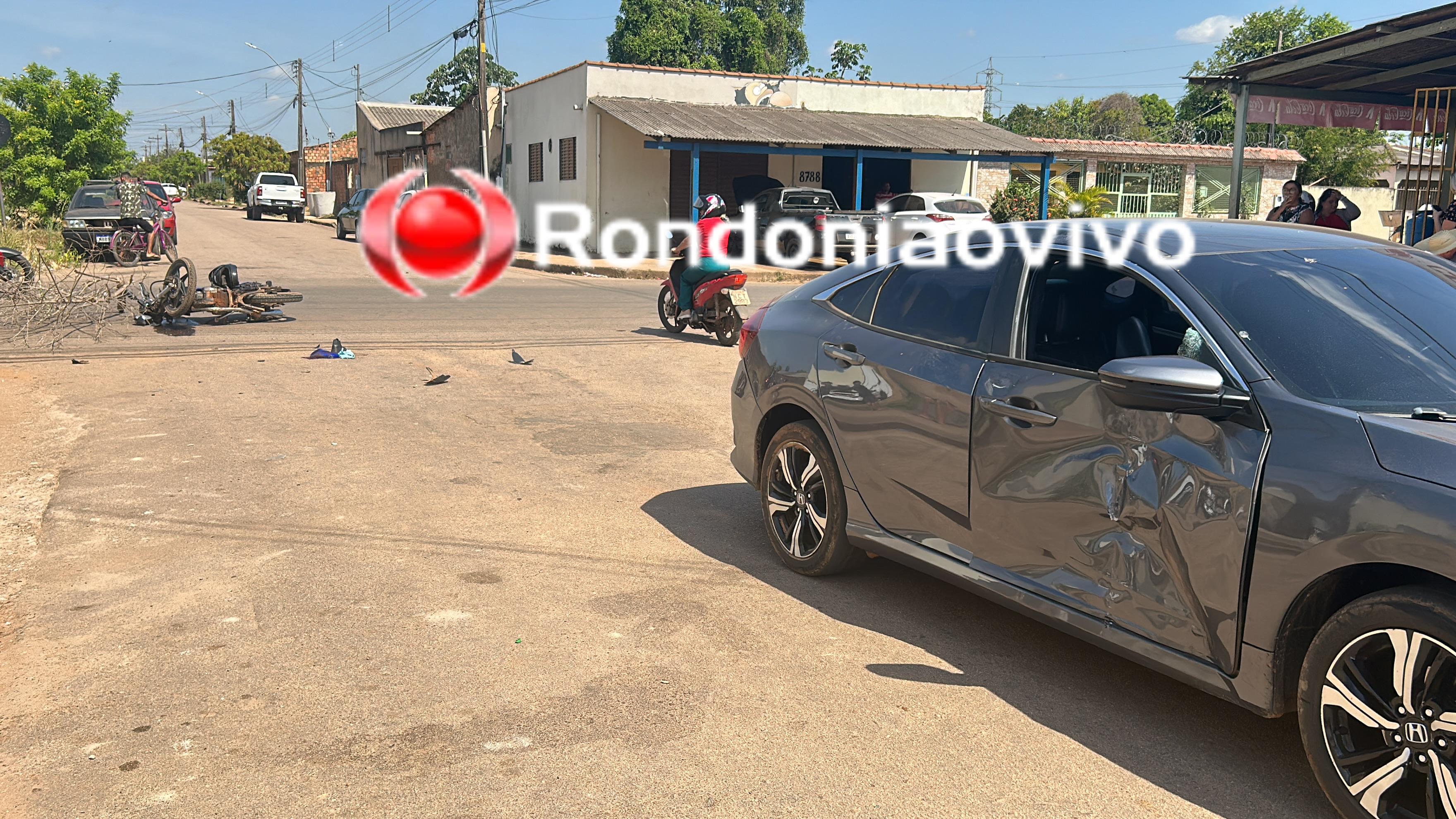 URGENTE: Mulher sofre traumatismo craniano em grave batida contra Honda ...