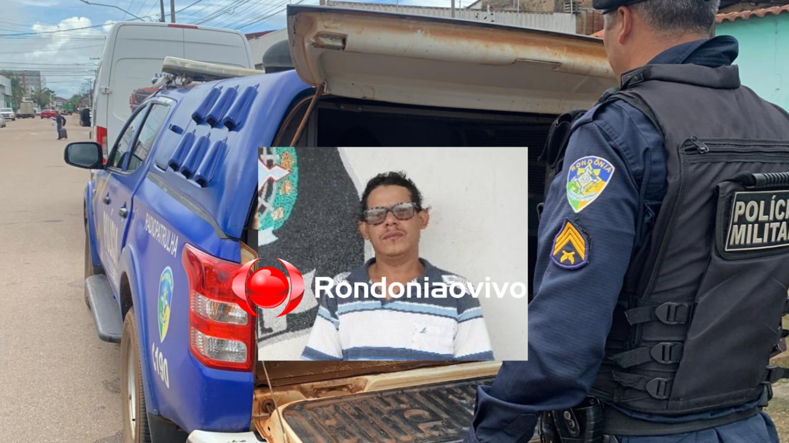 MANDADO ATÉ 2036: PM prende foragido acusado de tráfico de drogas no ...