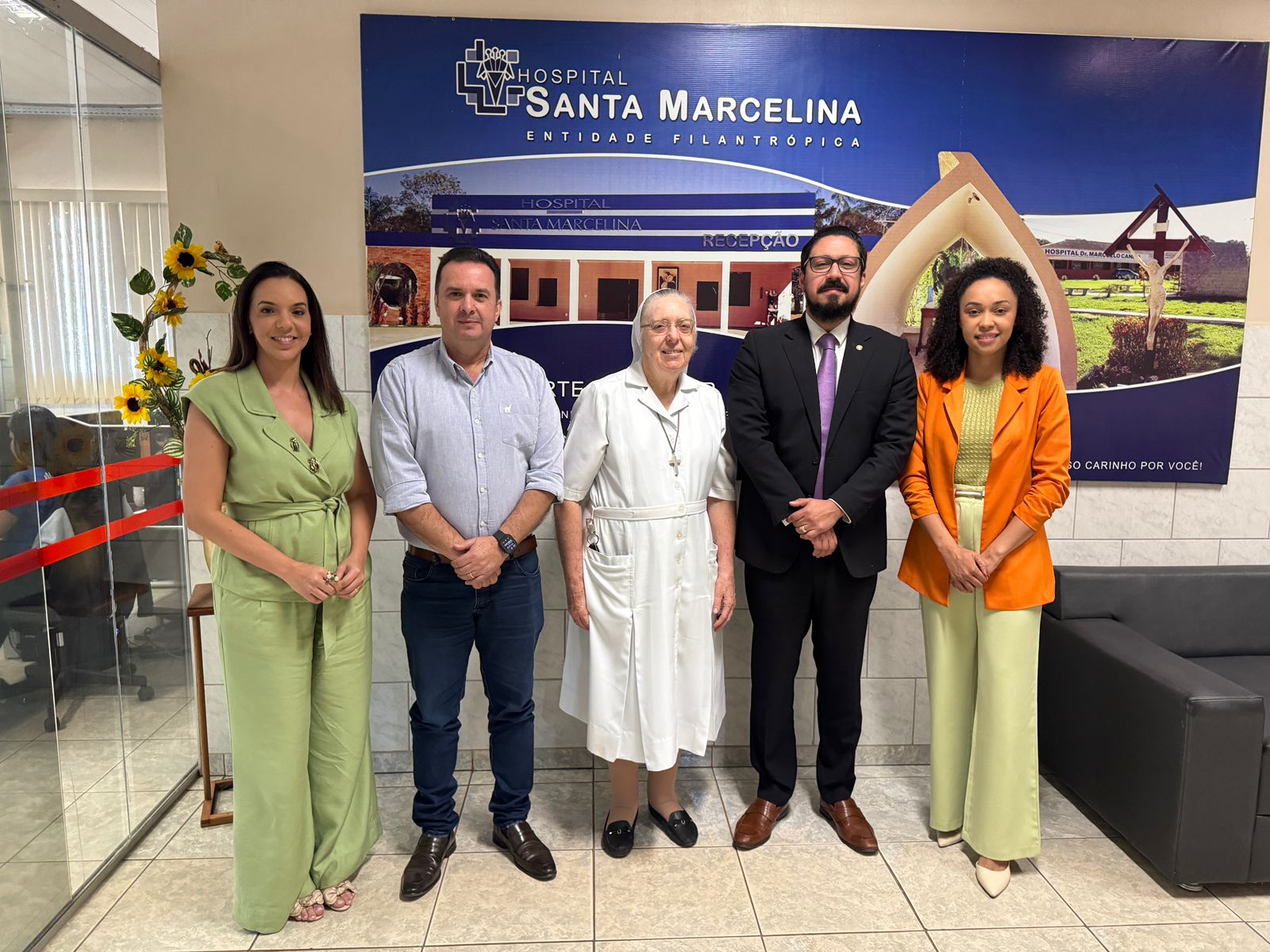 DR. LUÍS DO HOSPITAL: Dep. visita Hospital Santa Marcelina e garante ...