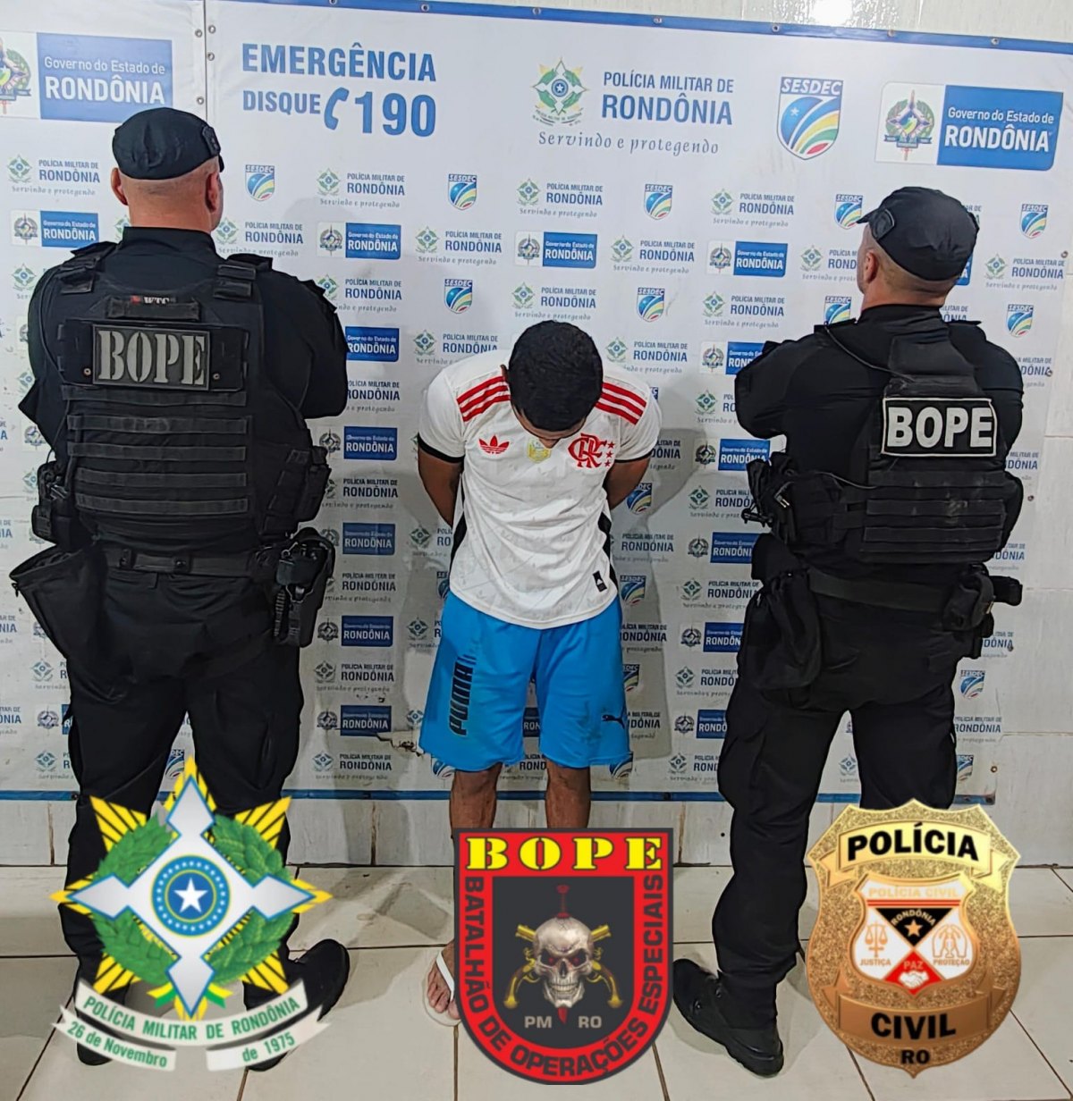 URGENTE: BOPE prende 'Negola do CV' do Acre na zona Leste de Porto Velho - Rondoniaovivo.com