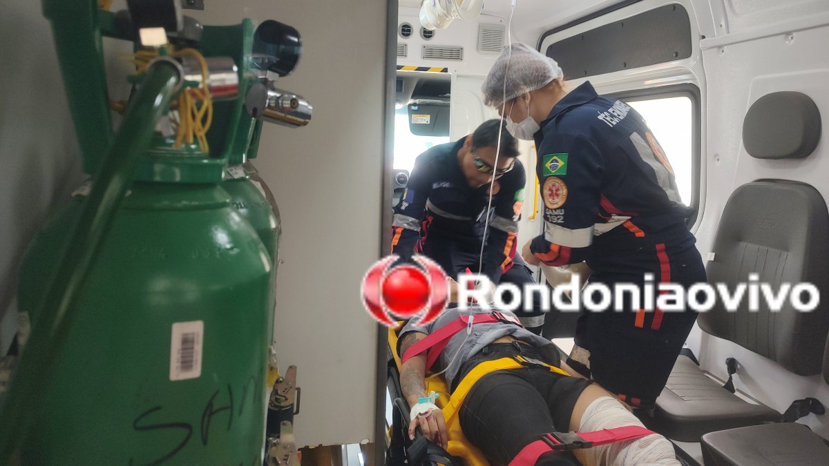 VÍDEO: Mulher em moto tem perna dilacerada após ser atropelada por ...